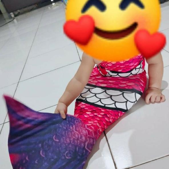 Jual Baju Renang Putri Duyung Kostum Mermaid Baby Bayi Made in Indonesia | Shopee Indonesia