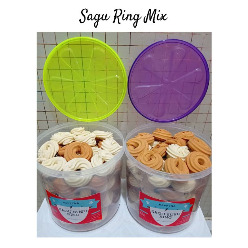 Jual Kue Sagu Ring/Mini/Susu/Coklat/Mix | Shopee Indonesia