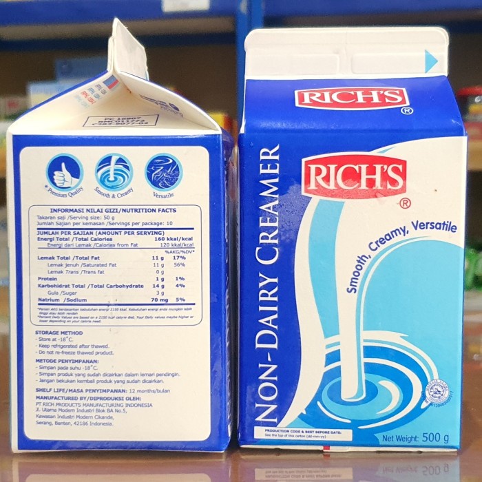 Jual Krimer- Rich Non Dairy Creamer 500Gr -Krimer. | Shopee Indonesia
