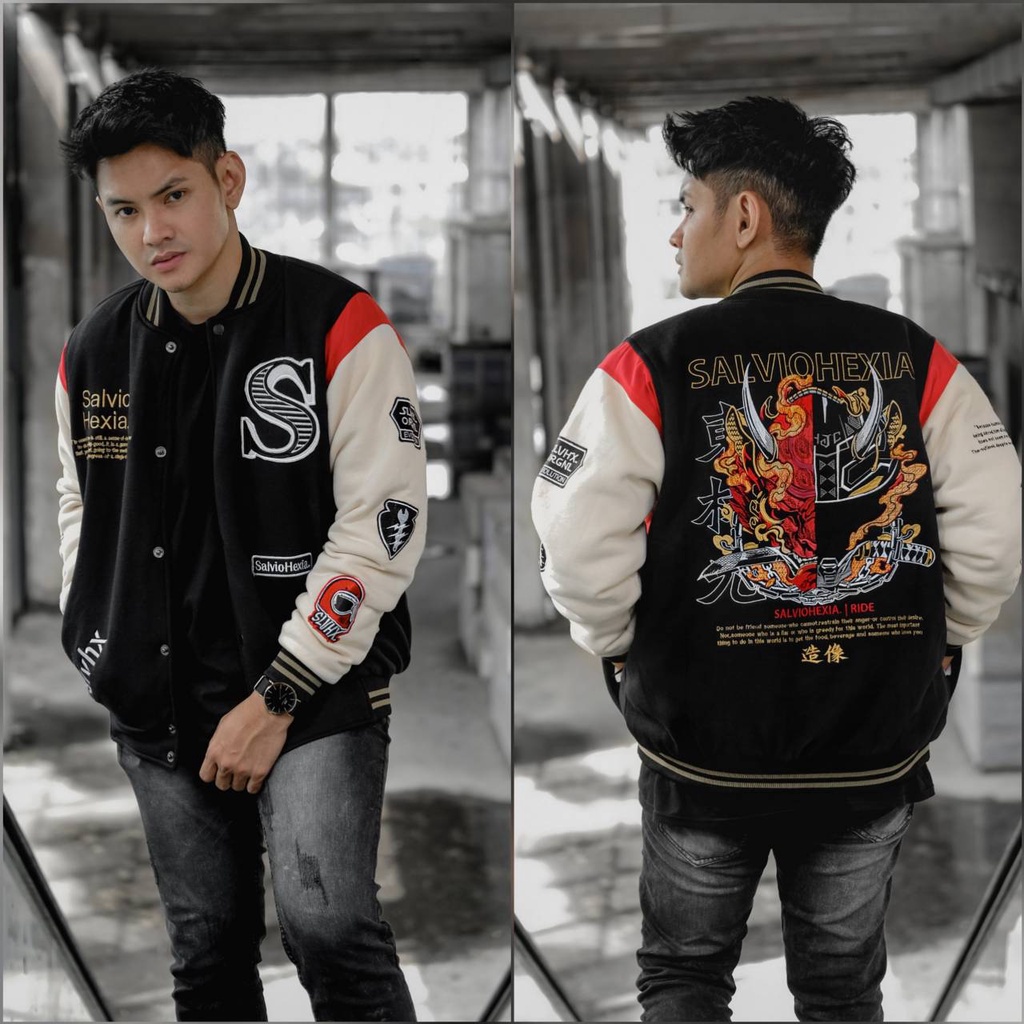Jual Jaket Varsity Sunmori Samurai | Shopee Indonesia
