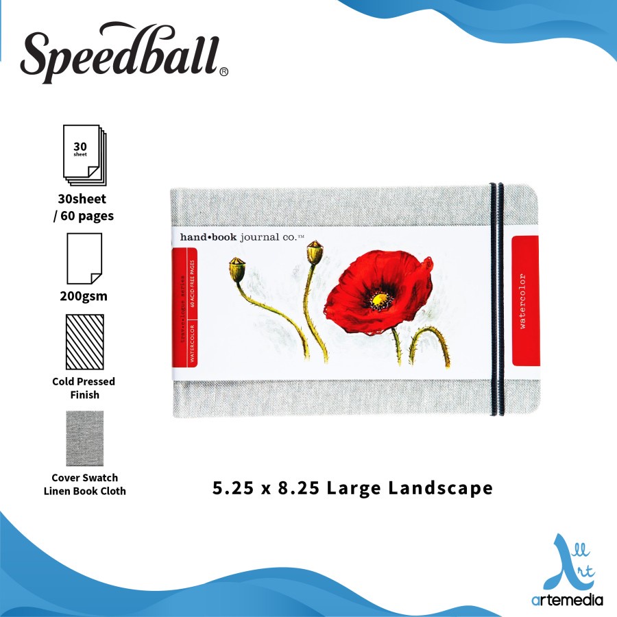 Jual Speedball Watercolor Hand Book Journal Sketchbook | Shopee Indonesia