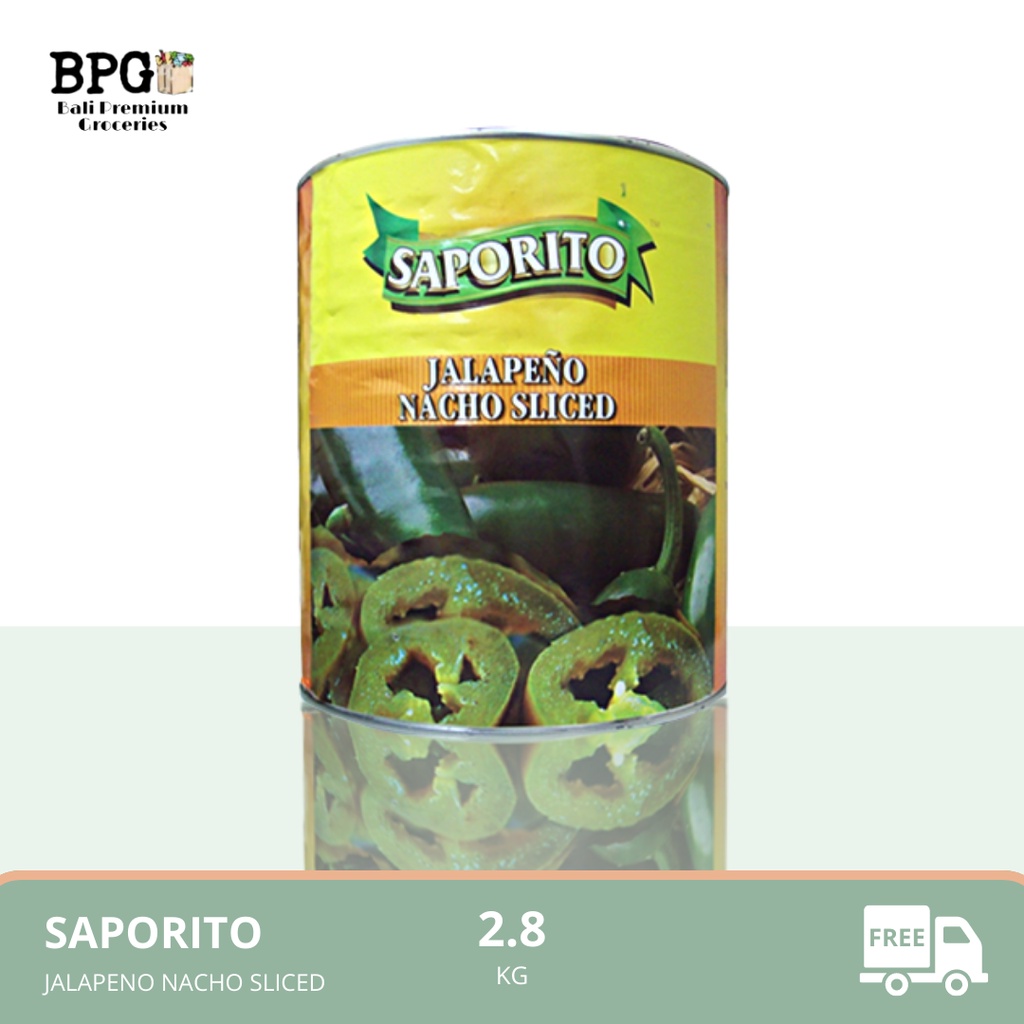 Jual SAPORITO Jalapeno Sliced 2,8KG | Shopee Indonesia