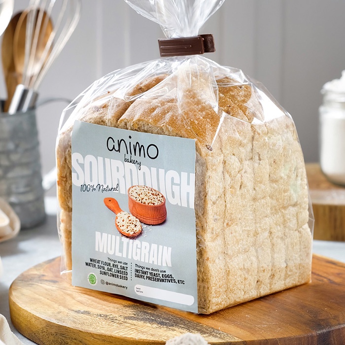 Jual Animo Bakery Sourdough Toast - Multigrain | Shopee Indonesia