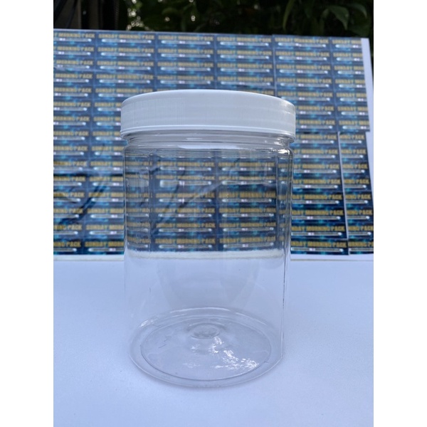 Jual Toples jar plastik PET 800 ml tabung tebal | Shopee Indonesia