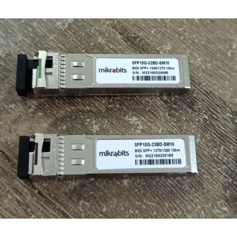 Jual Mikrobits SFP Transceiver SFP-10G-BD-SM-10KM | Shopee Indonesia
