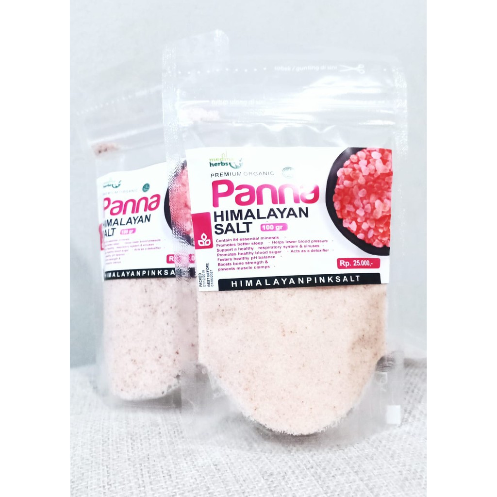 Jual Garam Masak Organik Himalaya 100 gr | Shopee Indonesia