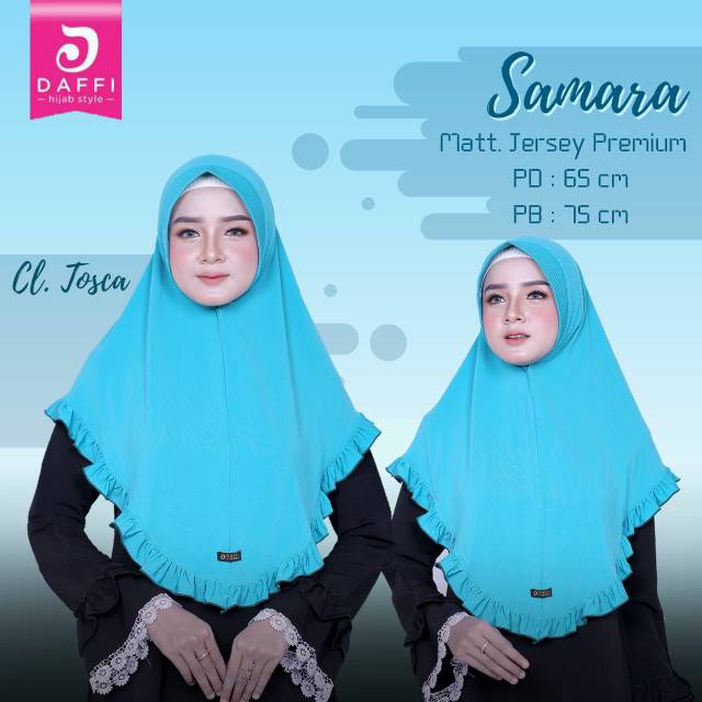Jual DAFFI Hijab SAMARA ori | Shopee Indonesia