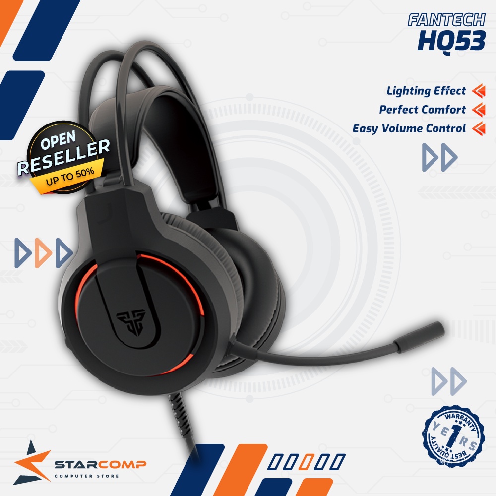 Jual Fantech HQ53 FLASH Headset Gaming Mobile | Shopee Indonesia