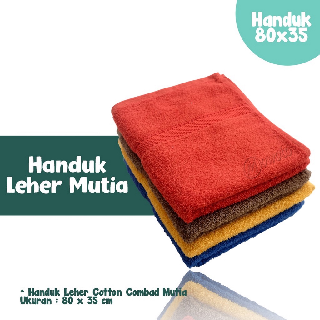 Jual HANDUK MUTIA / LEHER MUKA PUNGGUNG / HANDUK OLAHRAGA / HANDUK ...