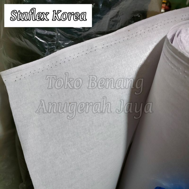 Jual Kain Keras Staflex Korea Merk Super Top | Shopee Indonesia