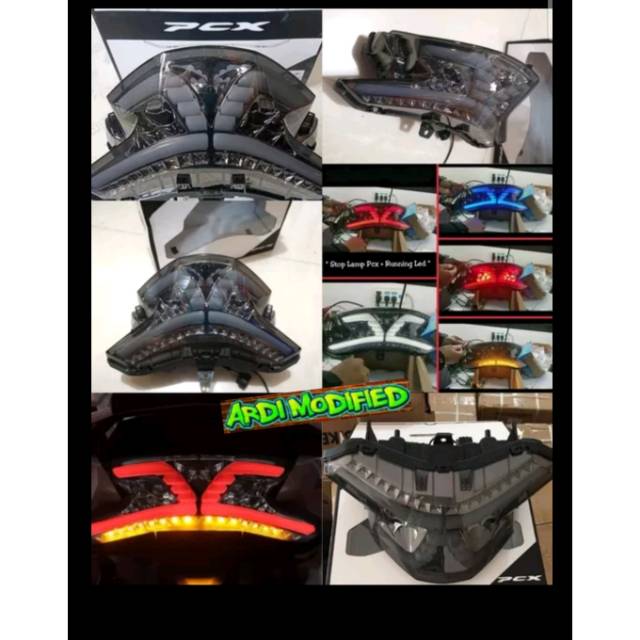 Jual lampu stoplamp led pcx 150 model jpa | Shopee Indonesia