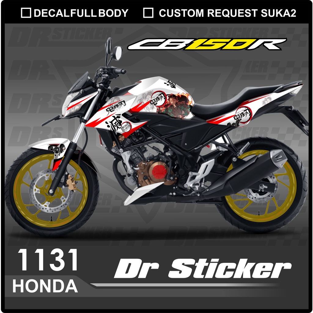 Jual Decal Fulbody Cb150R New 2016 2017 2018 Desain Anime Kimetsu 3D ...