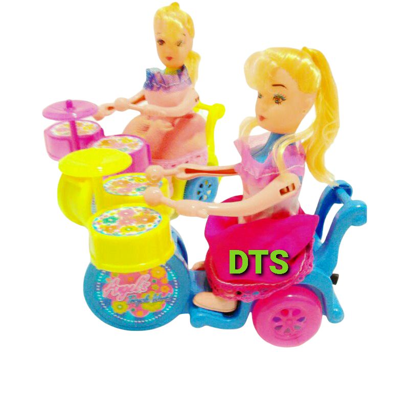 Jual ( 55-0249) Mainan Angels Tricycle World Tarik Bisa Jalan dan ...