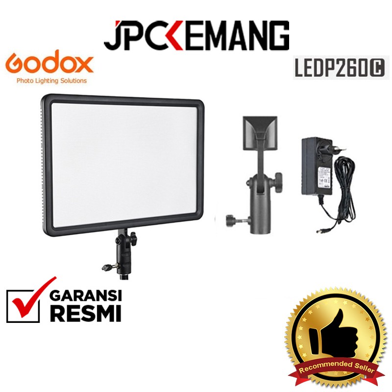 Jual Godox LED P260C / Godox LED P-260C Video Light Garansi Resmi ...