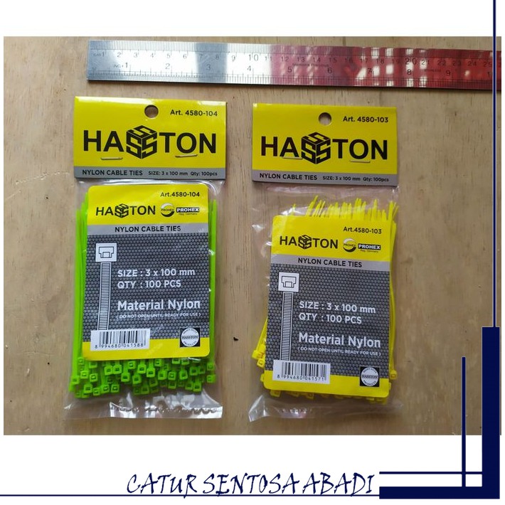 Jual KSS CABLE TIES TIE PENGKITA KABEL WARNA HIJAU KUNING BERKUALITAS ...