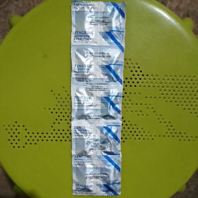 Jual ZENGESIC Kplt (Obat Nyeri Gigi, Otot, Haid, Sakit Kepala, Demam ...