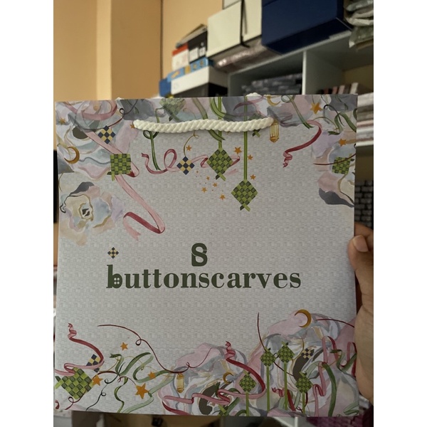 Jual Paper bag buttonscarves | Shopee Indonesia