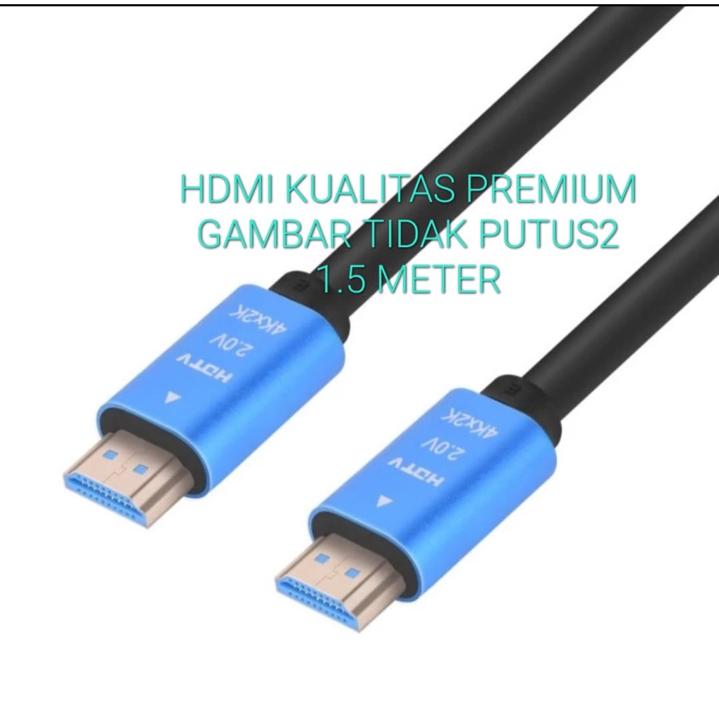 Jual G646 ORIGINAL KABEL HDMI 1.5 M 4K METER TV TELEVISI PS GAME CPU ...