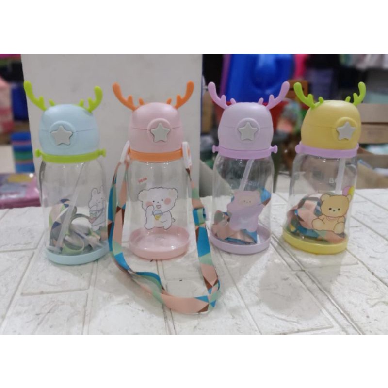 Jual BOTOL-BOTOL MINUM ANAK-BOTOL MINUM ANAK MOTIF RUSA-BOTOL TANDUK ...