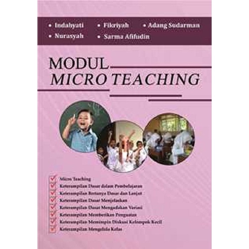 Jual Buku Modul Micro Teaching (Indahyati, dkk) | Shopee Indonesia