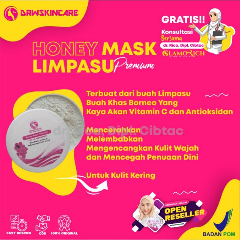Jual MASKER LIMPASU DRW SKINCARE Varian Masker Untuk Semua Jenis Kulit Kalian! | Shopee Indonesia