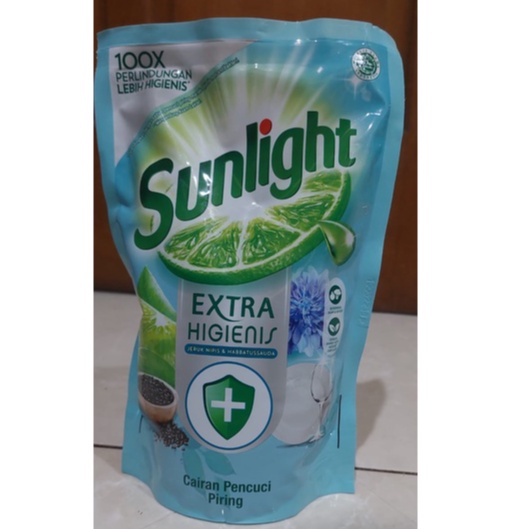 Jual Sunlight Extra Higienis Jeruk Nipis & Habbatussauda 700mL | Shopee ...