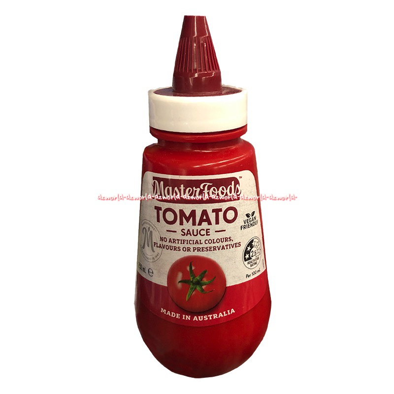 Jual Masterfoods Tomatos Sauce Flavours 250ml Master Food Saus Tomat ...