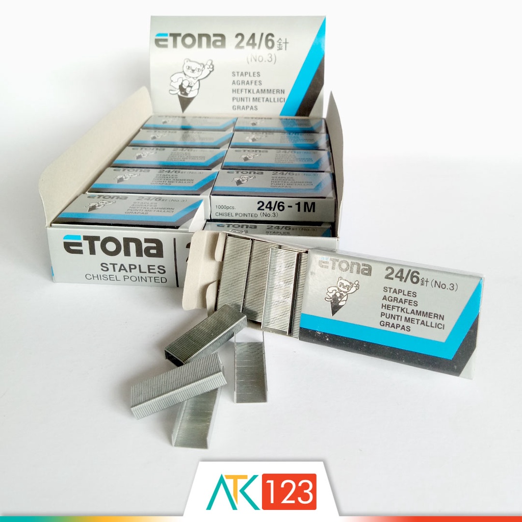 Jual Staples / Steples / Isi Stapler / Hekter / Jepretan / Jetrekan ...