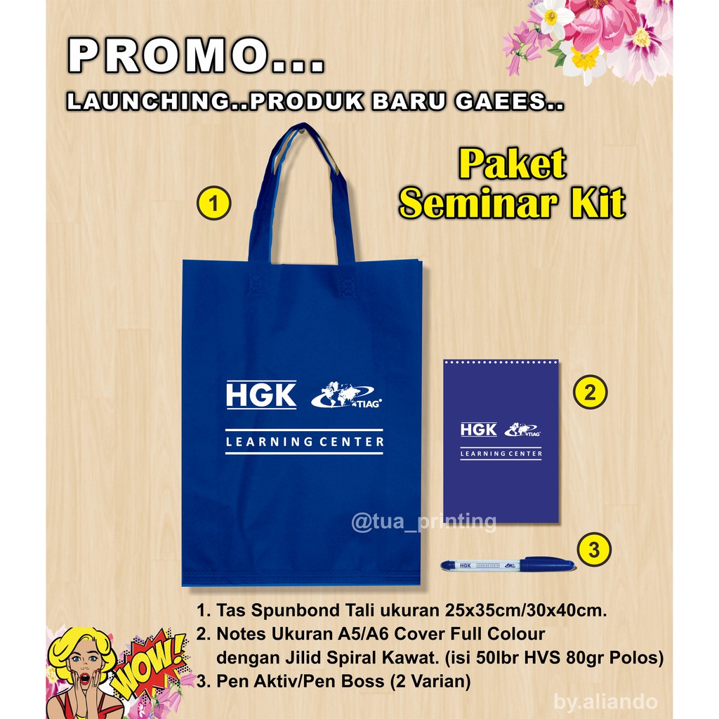 Jual Paket Seminar Kit standar / seminar kit | Shopee Indonesia