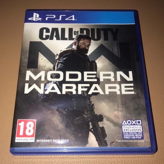 Jual [PS4] Call of Duty COD MW Modern Warfare (Region 2 / English) BD Kaset PS 4 CD Games ...