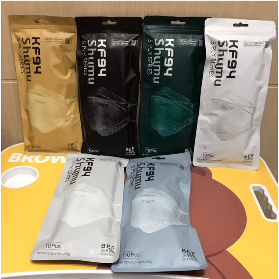 Jual PREMIUM MASKER SHUMU KF94 5PLY ISI 10 PC LIMITED / ORIGINAL MASKER ...