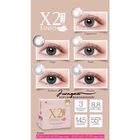 Jual SOFLEN X2 SANSO NORMAL READY STOCK BANJARMASIN DIA 14.5 MM ...