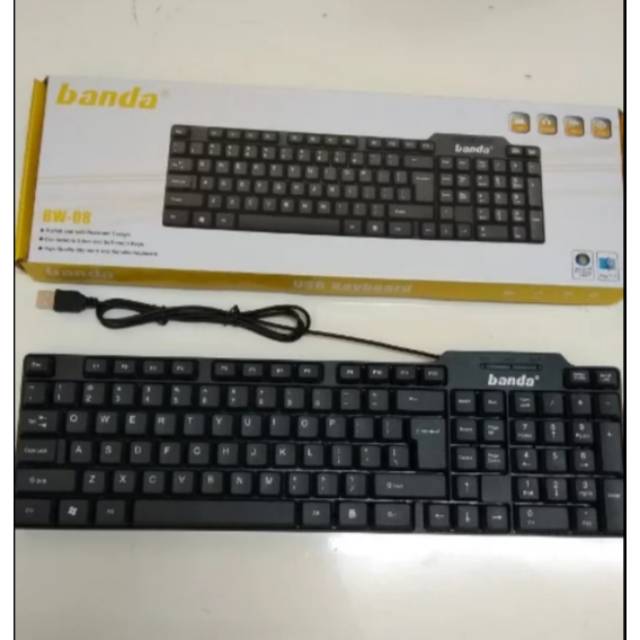 Jual EM Keyboard USB Banda BW-08 | Shopee Indonesia