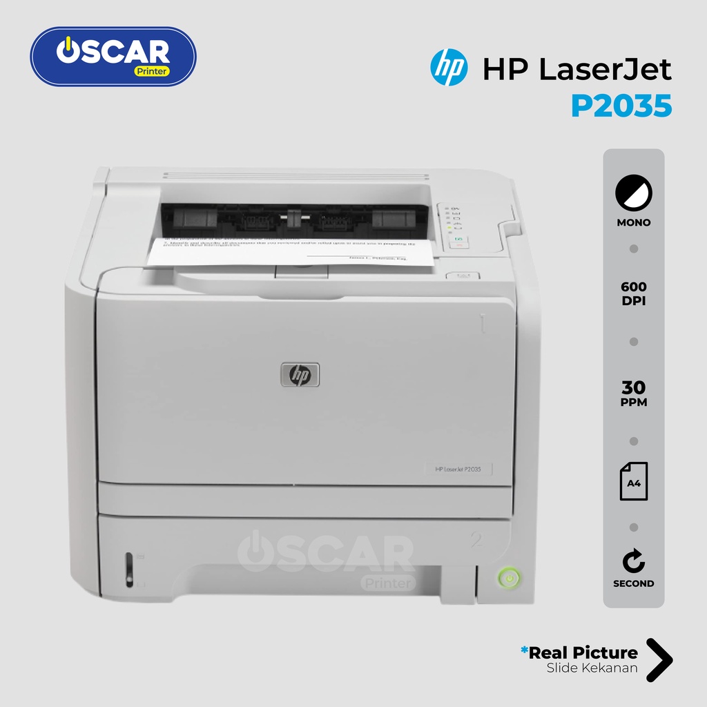 Jual Printer Mono HP Laserjet P2035 | 30 ppm | Shopee Indonesia