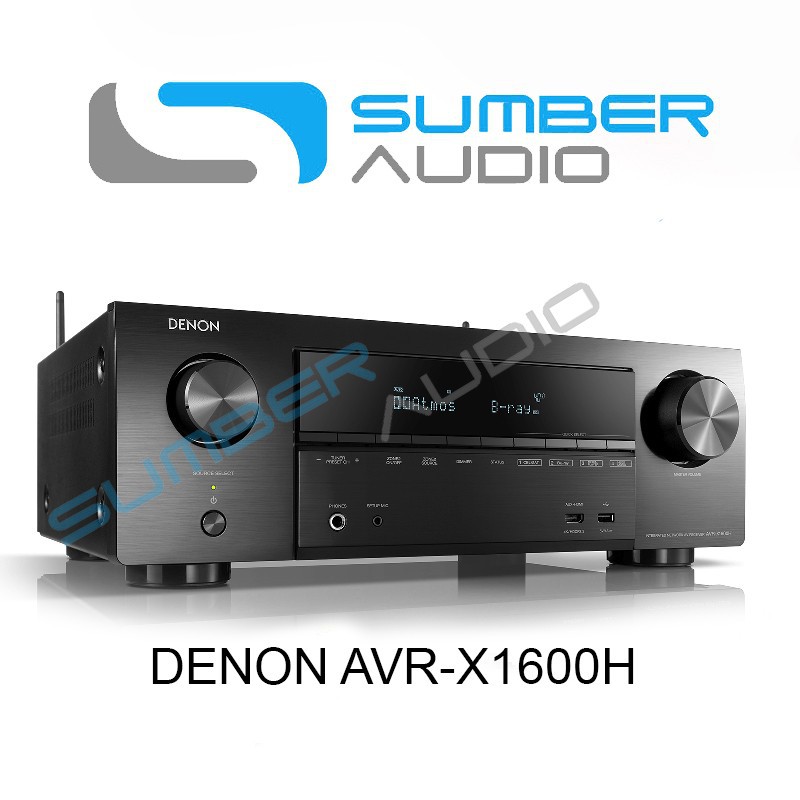 Jual DENON AV Receiver AVRX1600H Home Theatre AVR-X1600H | Shopee Indonesia