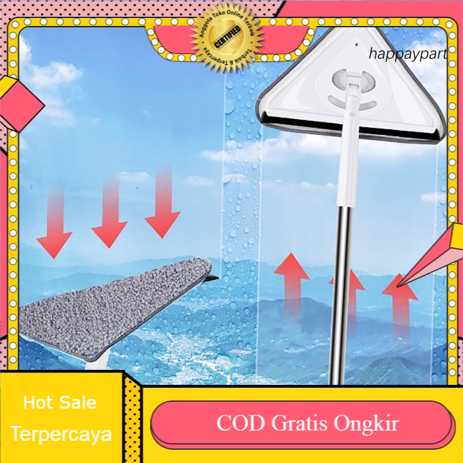 Jual Kain Pel Lap Pembersih Debu Sudut Dinding Kaca Cermin Microfiber ...