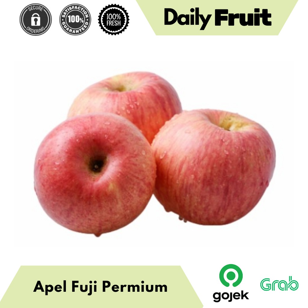 Jual Buah Segar Apel Fuji Premium Manis Fresh 1 Kg Berkualitas Packing ...