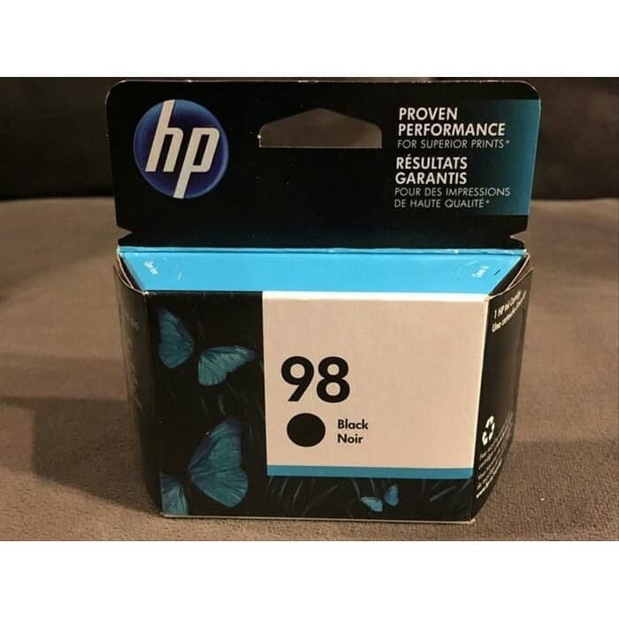 Jual Tinta printer hp 98 black original | Shopee Indonesia
