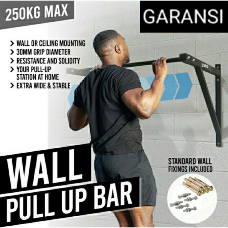Jual Alat Fitness Pull Up Bar Jumbo Max Beban 250 Muscle Chin Up Gym ...