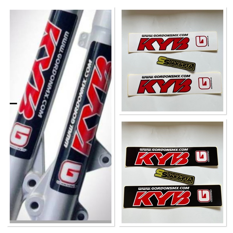 Jual STIKER STICKER SHOCK DEPAN KYB GORDON PRINCUTT | Shopee Indonesia