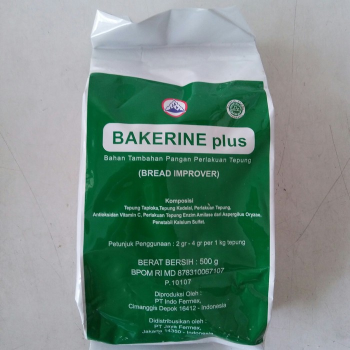 Jual pelembut roti BREAD IMPROVER BAKERINE PLUS 500 g | Shopee Indonesia