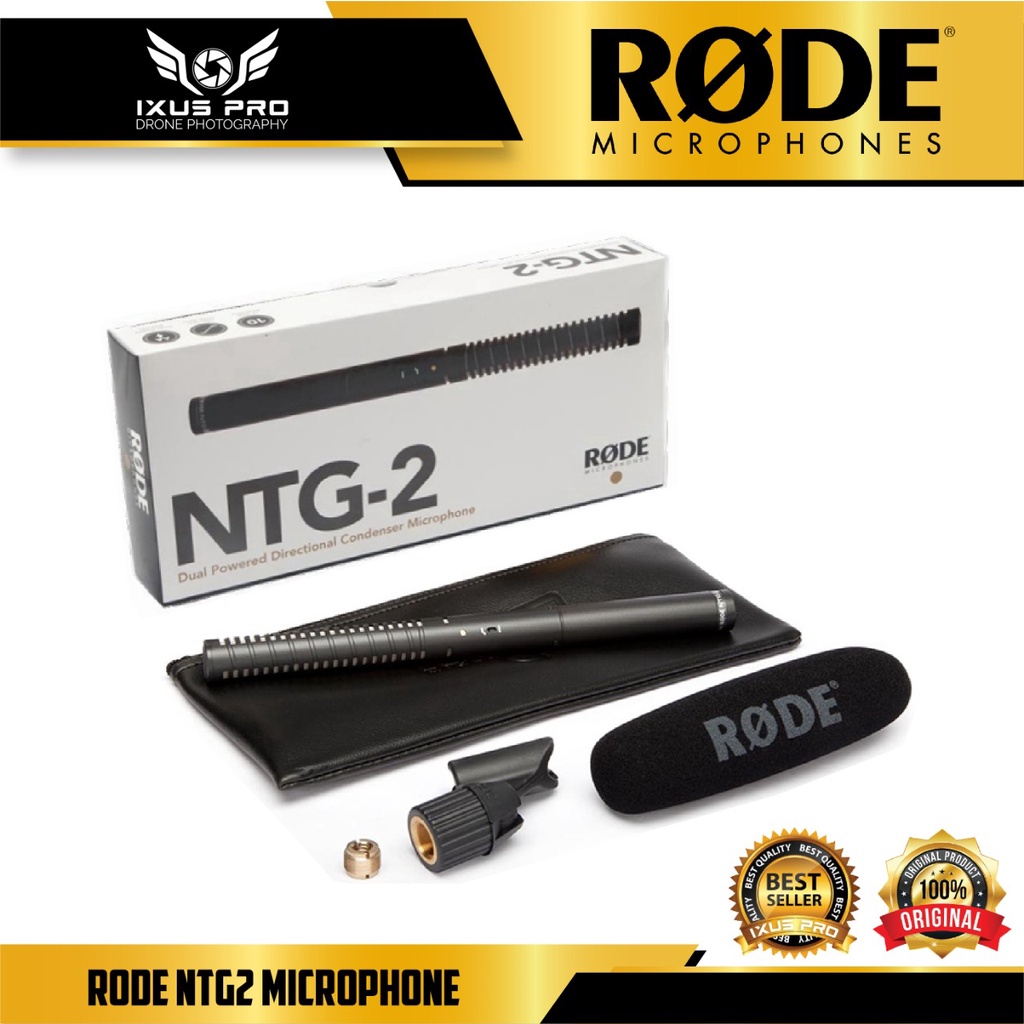 Jual RODE NTG2 Microphone NTG 2 Mic Shotgun NTG-2 | Shopee Indonesia
