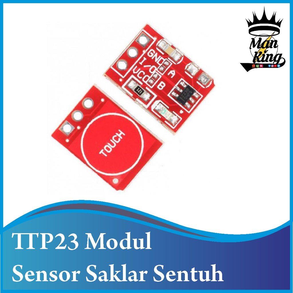 Jual modul TTP23 sensor touch saklar sentuh | Shopee Indonesia Jual modul TTP23 sensor touch saklar sentuh | Shopee Indonesia