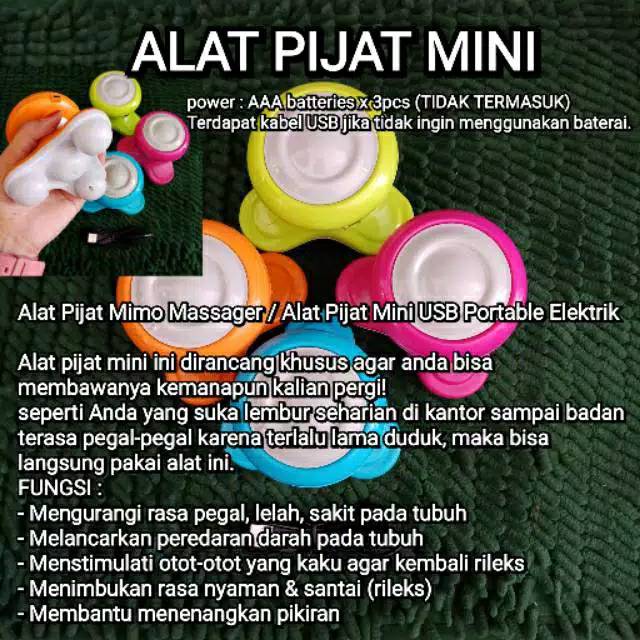 Jual Alat pijat mini / ALAT PIJAT MIMO / ALAT PIJAT GETAR | Shopee ...