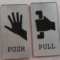 Jual Akrilik Pintu PUSH PULL BESAR - Signage Cafe | Shopee Indonesia