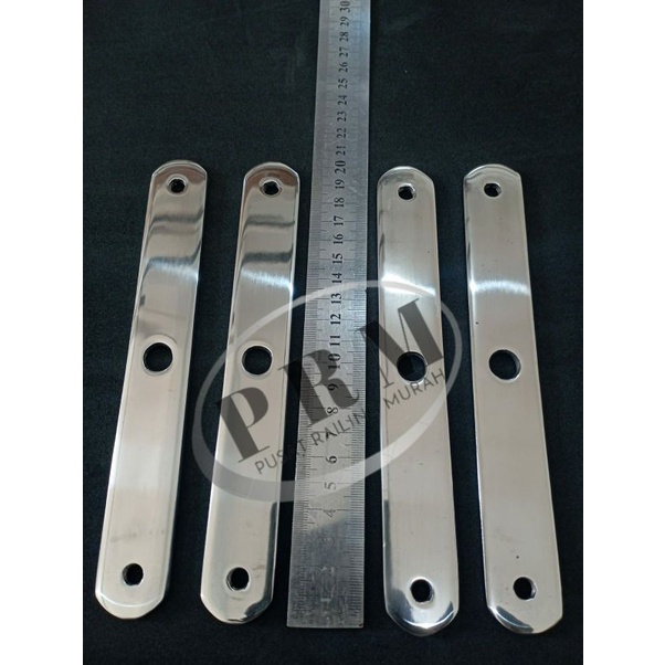 Jual PLAT SPIDER SAYAP DOUBLE RAILING TANGGA / SAYAP RAILING TANGGA STAINLESS / PENJEPIT KACA ...