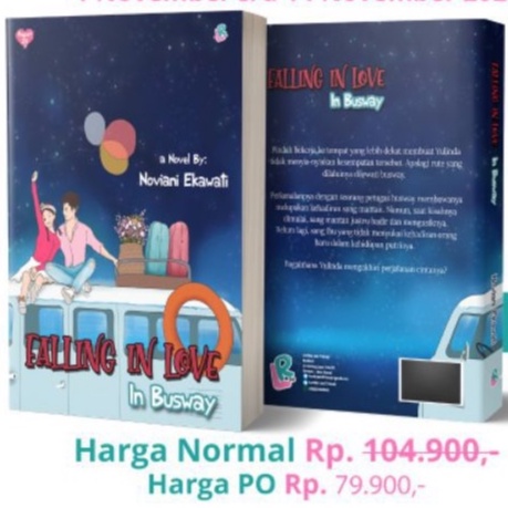 Jual Buku Novel Falling in Love in Busway Original Novel Penerbit ...