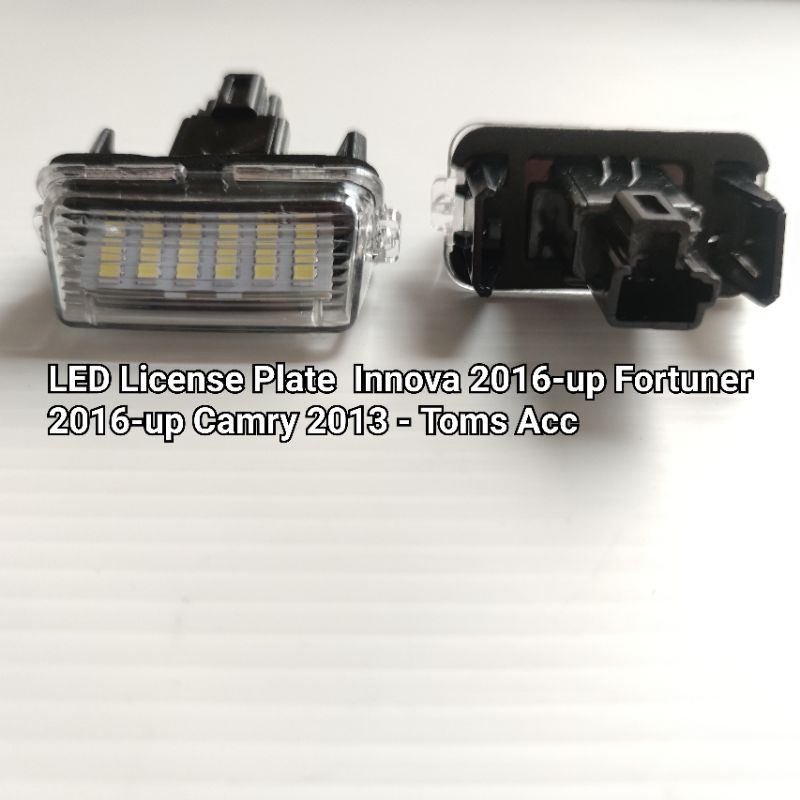 Jual Lampu LED Plat Nomor Innova 2016 Fortuner 2016 VRZ LED License ...
