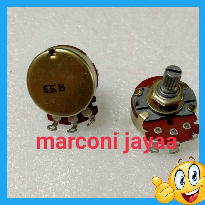 Jual potensio 5k mono diameter 24mm | Shopee Indonesia
