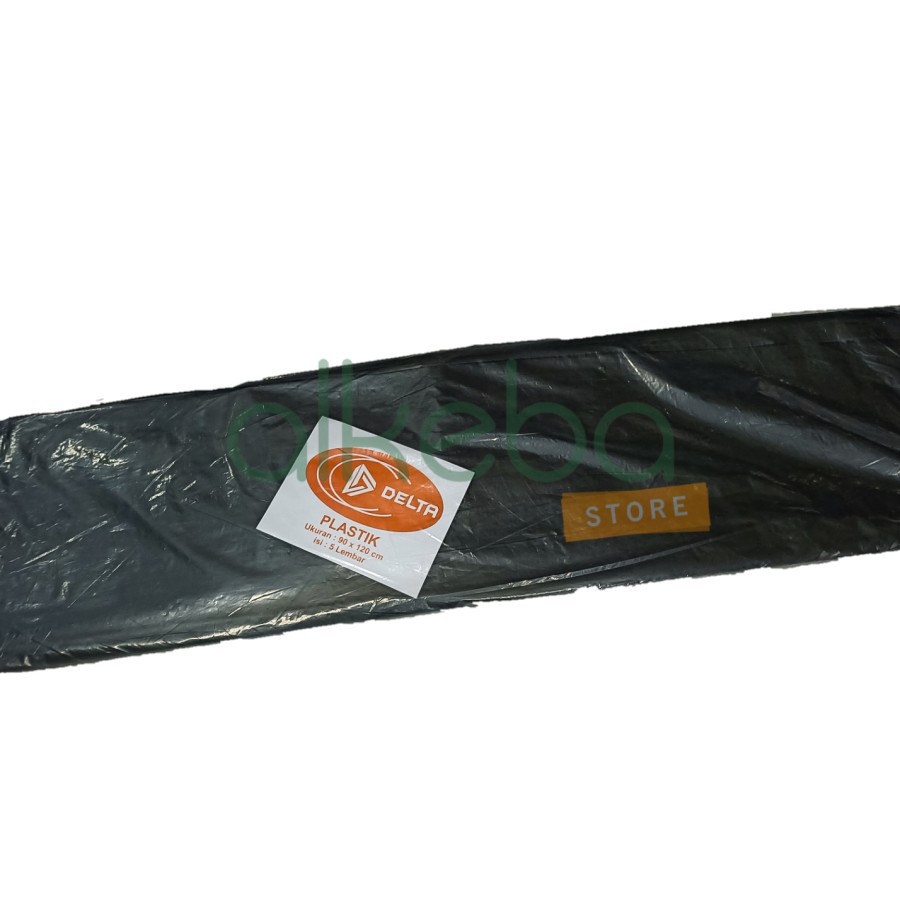 Jual Trash Bag Delta 90 x 120 cm Hitam - Plastik Sampah trashbag ...